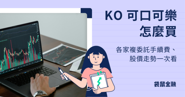 可口可樂股票怎麼買？KO 股價走勢！美股複委託手續費比較一次看 - Roo.Cash